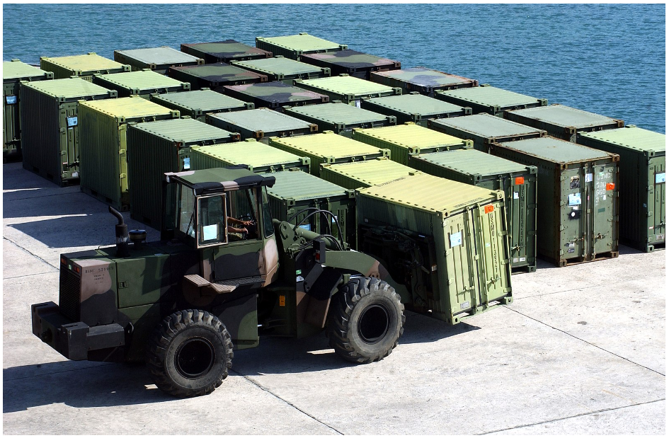The Role of Military Shipping Containers in Aerospace Logistics